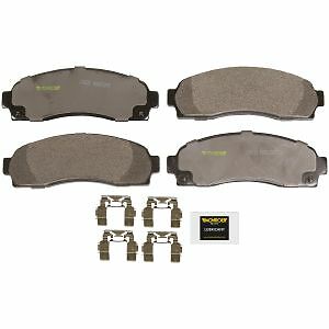 Disc Brake Pad Set-Total Solution Ceramic Brake Pads Monroe CX833 for ...