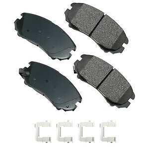 Disc Brake Pad Set-Aero Akebono ASP924A for sale online | eBay