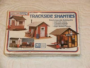 Life-Like Trains HO Scale Trackside Shanties Assembly Kit 1348 for sale ...