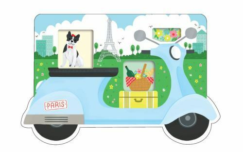 Paris Scooter Shaped Cover Sticky Notes by Galison (2015, Print, Other ...