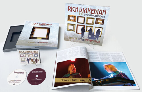 Gallery of the Imagination-Ltd Box Set Edition, 140gm Vinyl + CD + DVD + 28pg Book by Wakeman ...