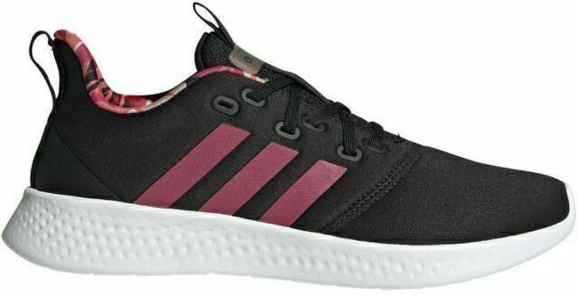 Size 7.5 - adidas Puremotion Black Power Pink W for sale online | eBay