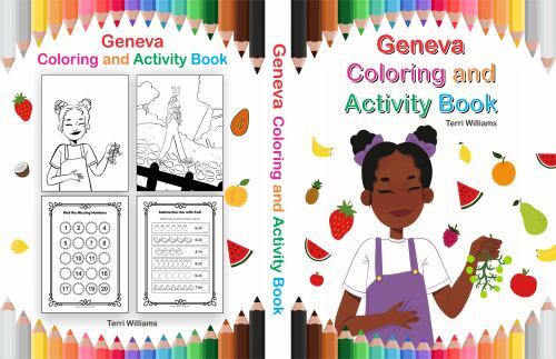 Geneva Coloring and Activity Book by Terri Williams (2022, Trade ...