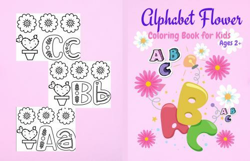 Alphabet Flower Coloring Book by Dodon (2021, Trade Paperback) for sale ...