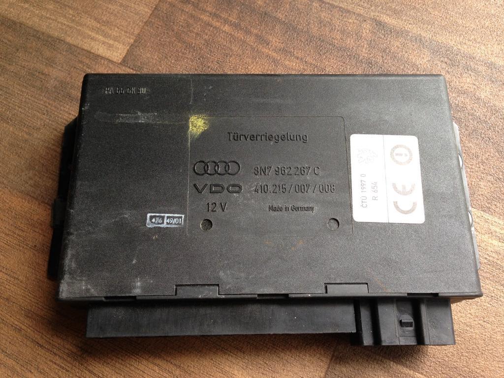 Audi TT Roadster CCM Module 8N7 962 267 C Fully Working Tested TT ...