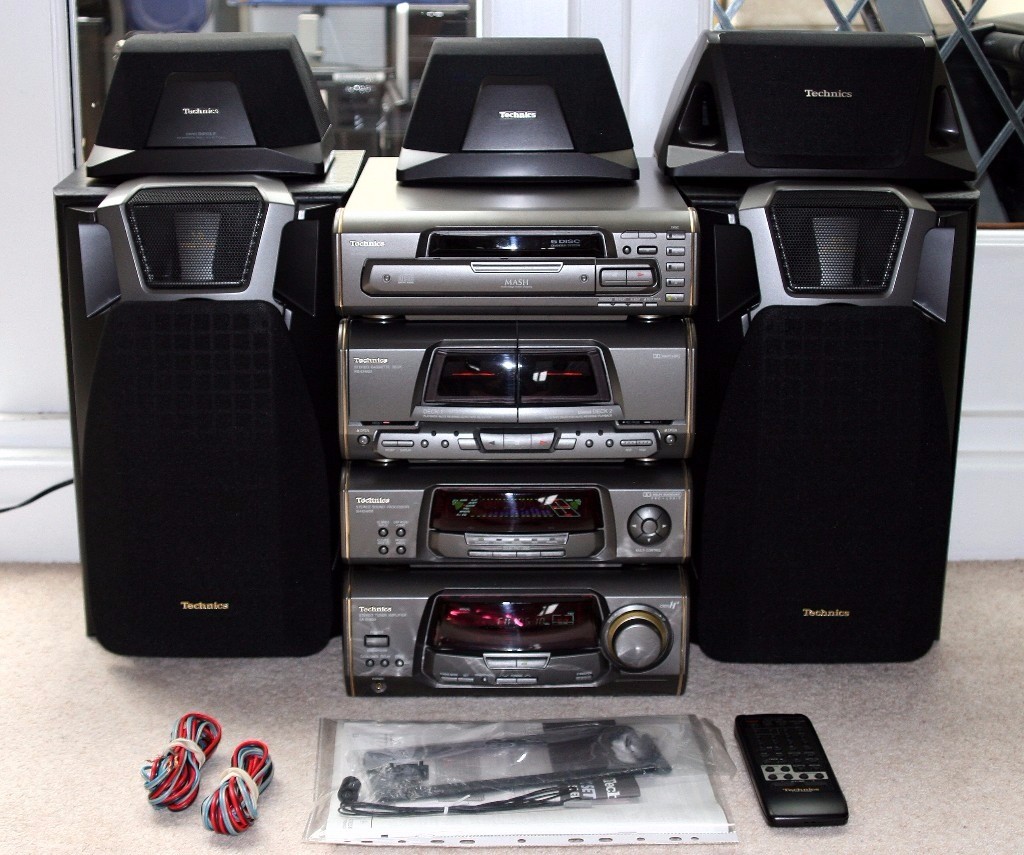 Technics SA-EH600 Stereo Hifi System with Remote & Speakers | in ...