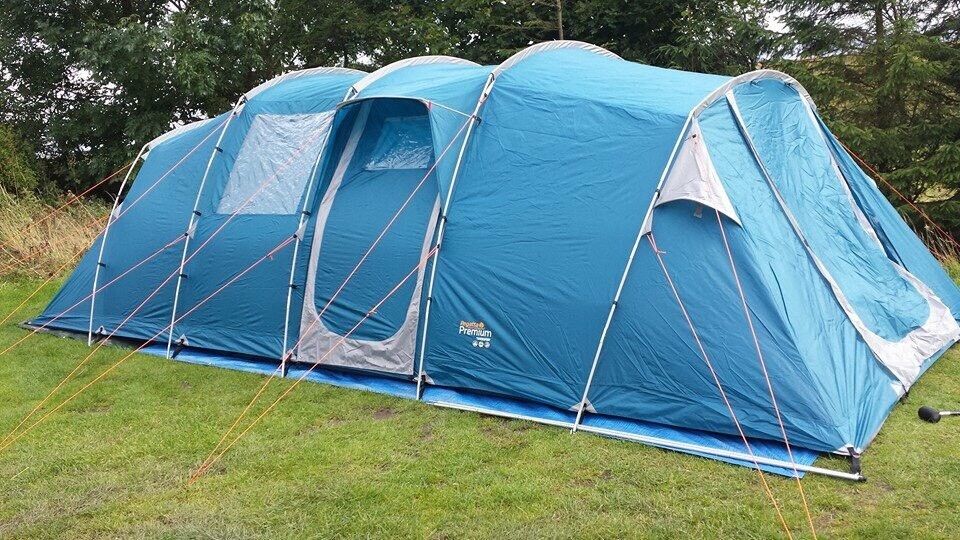 Regatta Premium 8 man tent with carpet. | in Blyth, Northumberland ... Regatta Premium 8 man tent with carpet. | in Blyth, Northumberland ...