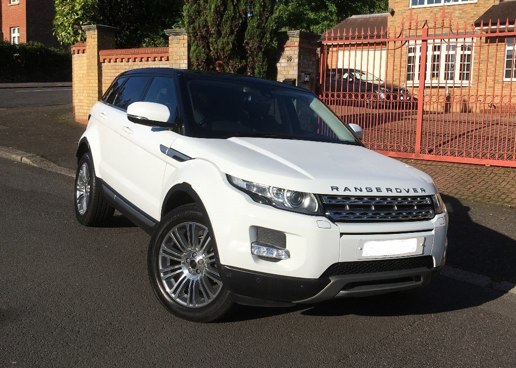 Range Rover Evoque Prestige/Lux 5 Door Automatic Fuji White Black ...