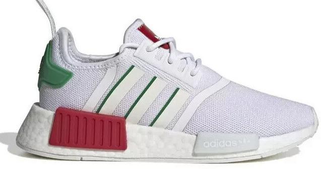 Size 8 - adidas NMD_R1 White Red Green for sale online | eBay