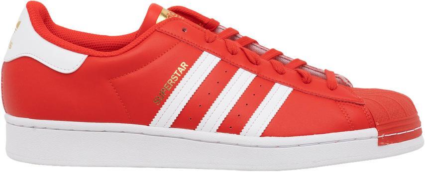 Size 11.5 - adidas Superstar Red Cloud White for sale online | eBay