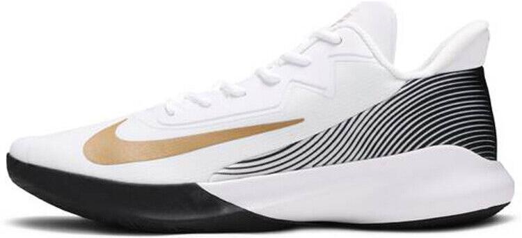 Size 9.5 - Nike Precision 4 White Metallic Gold for sale online | eBay