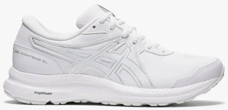 Size 11 - ASICS Gel Contend Walker - White W for sale online | eBay