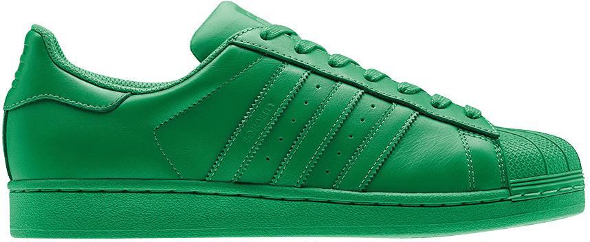 Size 9.5 - adidas Superstar Supercolor Pack Green for sale online | eBay