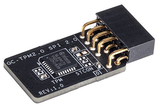 GIGABYTE GC-TPM2.0 SPI 2.0 TPM Module (12 Pin 12-1) SPI TPM 2.0 Trusted ... GIGABYTE GC-TPM2.0 SPI 2.0 TPM Module (12 Pin 12-1) SPI TPM 2.0 Trusted ...