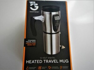 Smart Gear 12v Digital Steel Travel Heated Mug Coffee for sale online ...