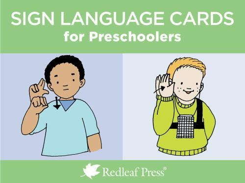 Sign Language Cards for Preschoolers by Redleaf Press (2019, Cards ...