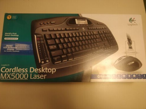 Mx5000 Laser Mouse Logitech Cordless Desktop Keyboard