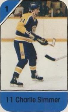 1982-83 Post Cereal - #11 Charlie Simmer for sale online | eBay