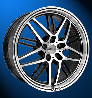 Brock B28 8.5 X 19 5 X 114.3 45 Schwarz glanz Vollpoliert online kaufen ...