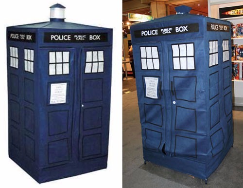 COOL 6ft rare BIG large dr doctor who TARDIS WARDROBE/ PLAYTENT ...