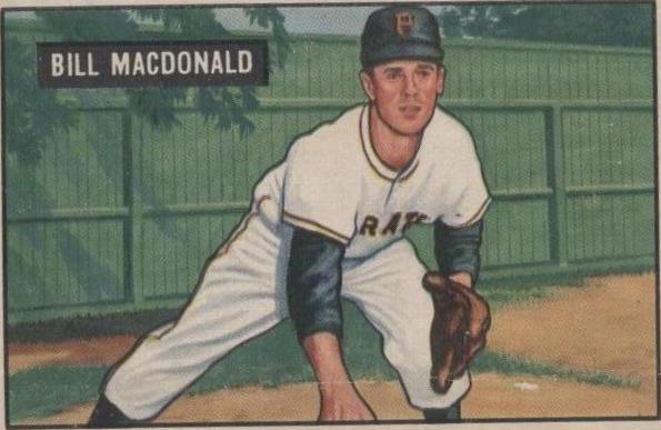 1951 Bowman - #239 Bill MacDonald (RC) for sale online | eBay