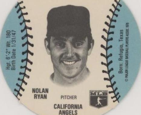1977 MSA Discs - Nolan Ryan Burger Chef for sale online | eBay