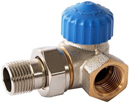 Heimeier Thermostat Ventilunterteil Eck 2340-02.000 1/2" für Heizkörper ...