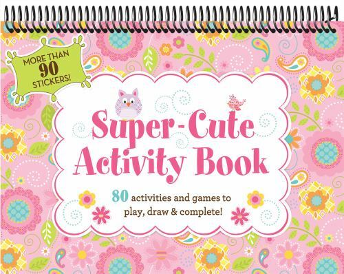 Super Cute and Happy Doodle Activity Book by Publications International ...