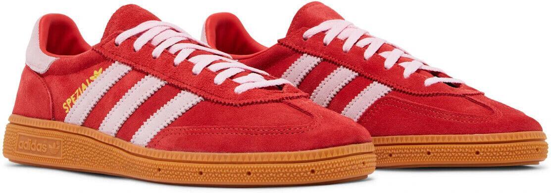 Size 7.5 - adidas Handball Spezial Bright Red Clear Pink W for sale ...
