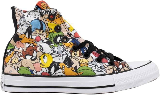 Size 7.5 - Converse Looney Tunes x Chuck Taylor All Star High Looney ...