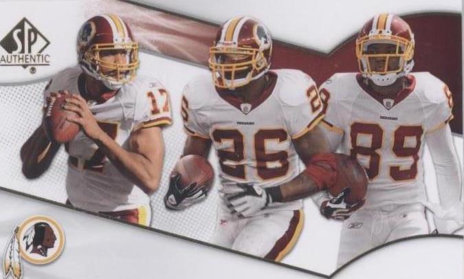 2009 SP Authentic - Clinton Portis, Santana Moss, Jason Campbell #169 ...