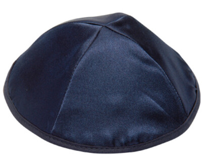 Купить Кипы, ермолки еврейская ермолка - синие сатин Jewish Kippah Blue ...