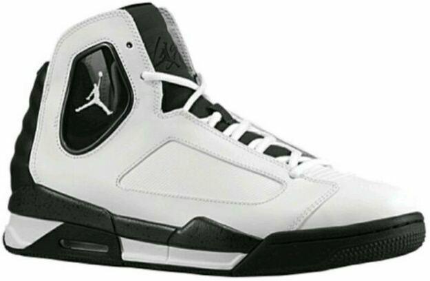 Size 12 - Jordan Flight Luminary White Black for sale online | eBay