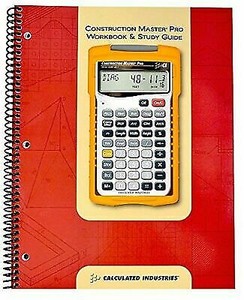 Calculated Industries 2140 Construction Master Pro Workbook and Study Guide for sale online | eBay