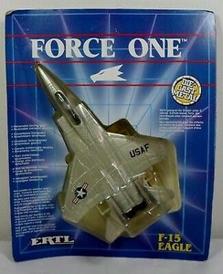 Ertl Vtg 1989 Force One F-15 Eagle McDonnell Douglas #1162 Die Cast ...