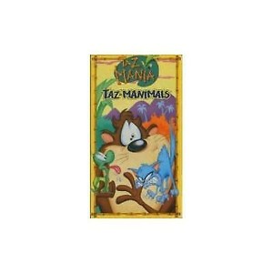 Taz Mania Taz-manimals OOP VHS 1993 Looney Tunes Cartoon Animation Kids ...