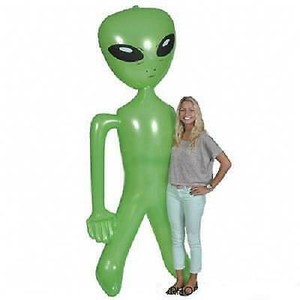HUGE Inflatable Alien Approximately 90 Inflate up to Almost 8 Feet Tall ...