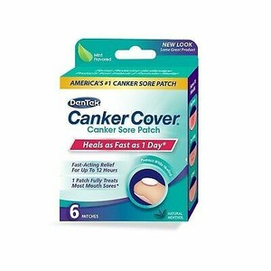 DenTek Canker Cover Patch 6 Count 0389 for sale online | eBay