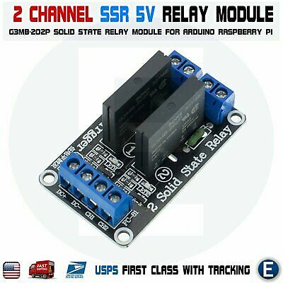 2 Channel SSR Solid State Relay Module For