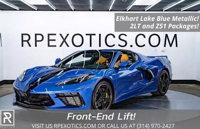 Chevrolet Corvette Elkhart Lake Blue Metallic With 464 Miles, For Sale ...
