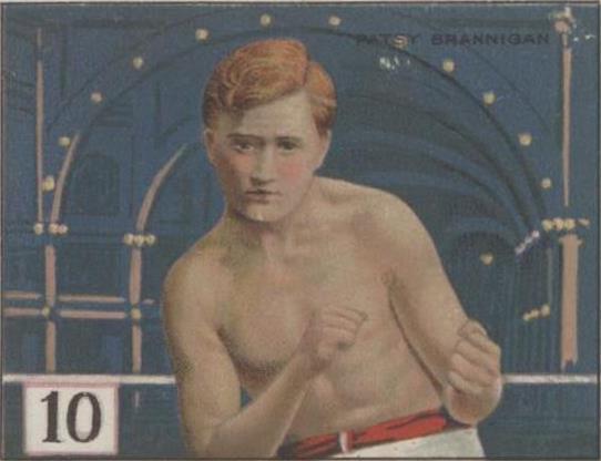 1910 ATC Champion Pugilists - Tobacco T219 Patsy Brannigan Honest Long Cut Back for sale online ...