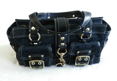 Coach 65th Anniversary Iconic Legacy Black Signature C Tote Coach 65th Anniversary Iconic Legacy Black Signature C Tote