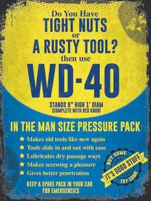 ANTIQUE ORIGINAL WD 40 SIGN | in Bulwell, Nottinghamshire | Gumtree