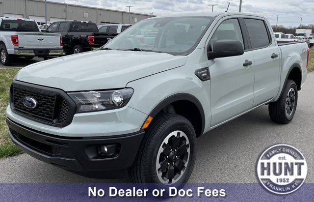 2021 Ford Ranger Xl 10 Miles Cactus Gray Crew Cab Pickup Intercooled ...