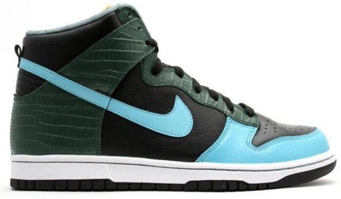 Nike Dunk High Black/Black Forest/Chlorine Blue for sale | Authenticity ...