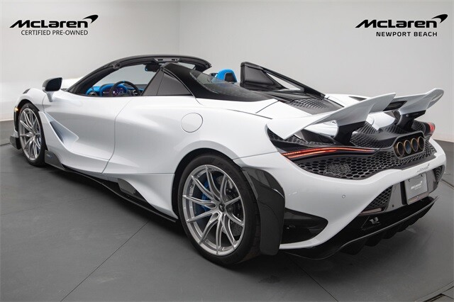 2022 Mclaren 765lt 717 Miles Alaskan Diamond White 2d Convertible V8 7 ...