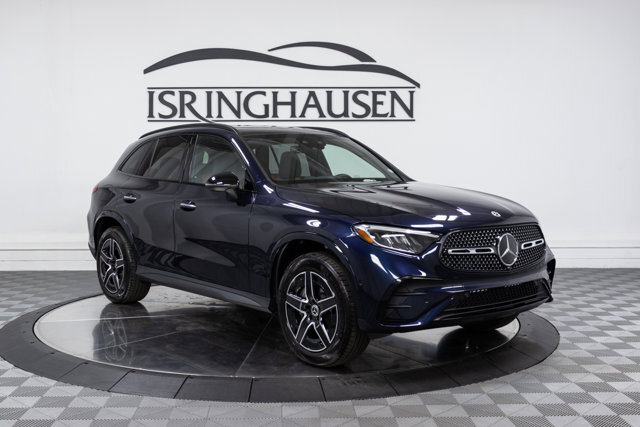 2024 Mercedes-benz Glc 300 4matic 0 Miles Nautical Blue Metallic Sport ...