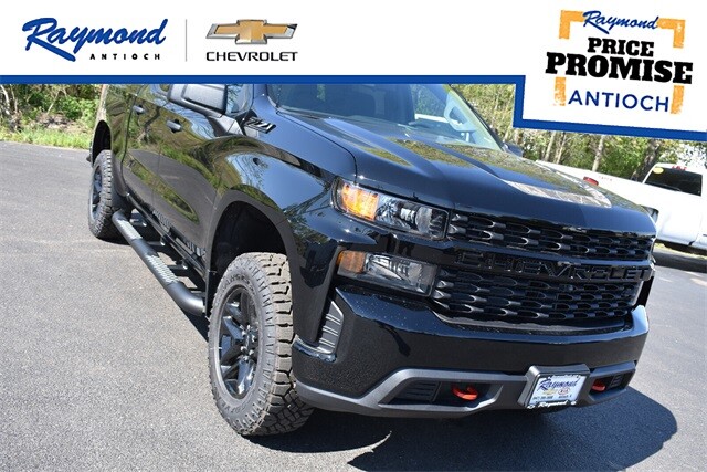 2021 Chevrolet Silverado 1500 Custom Trail Boss 0 Black 4d Crew Cab ...