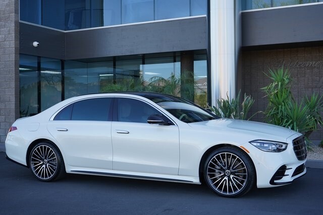 2021 Mercedes-benz S-class, Designo Diamond White With 2000 Miles ...