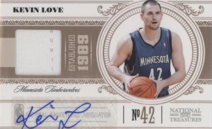 2010-11 Playoff National Treasures - Century Materials Signatures #58 ...